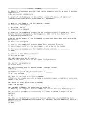 TCS DATAOM Answers Fresco PLay Txt CORRECT ANSWERS Identify A Business Question That Can