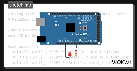 Timer0normalmodemsdelay Wokwi Esp32 Stm32 Arduino Simulator