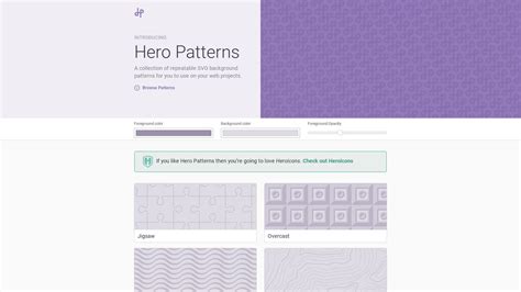 Hero Patterns Free Svg Background Patterns For Projects Futureen