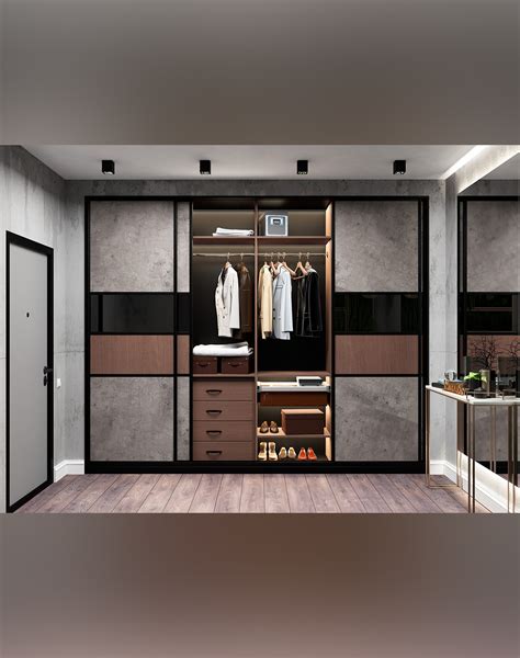 Шкаф купе кладовка в коридоре 84 фото