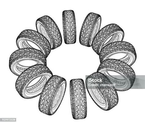 자동차 타이어 개념입니다 3d의 벡터 렌더링 바퀴에 대한 스톡 벡터 아트 및 기타 이미지 바퀴 와이어 프레임 모델 0명 Istock