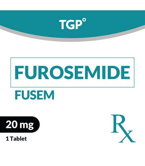 Rx Fusem Furosemide Tab 40mg