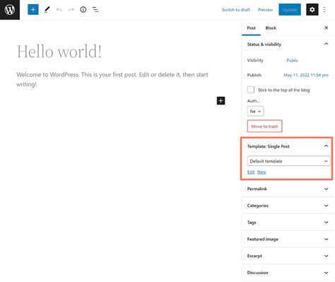 customizing your wordpress theme with site editor the digital past