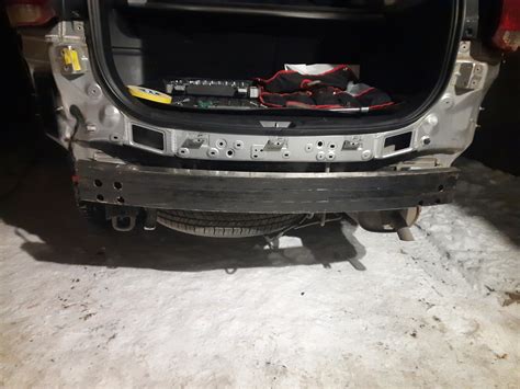 Усилитель бампера — Mitsubishi Outlander (3G), 2 л, 2019 года ...