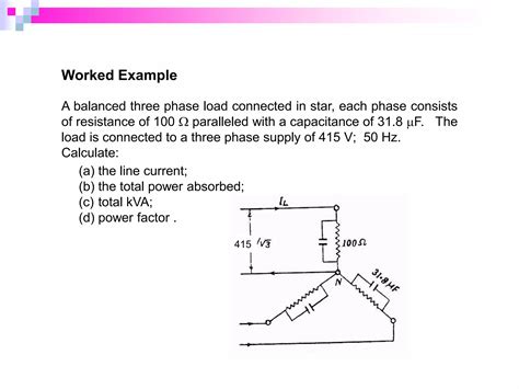 BEF Lecture Three Phase Power Calculations Ppt