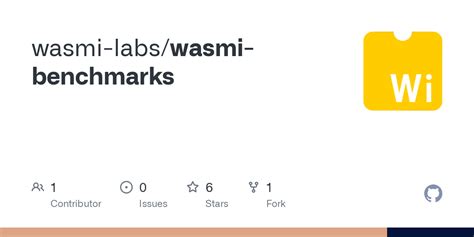 Github Wasmi Labswasmi Benchmarks