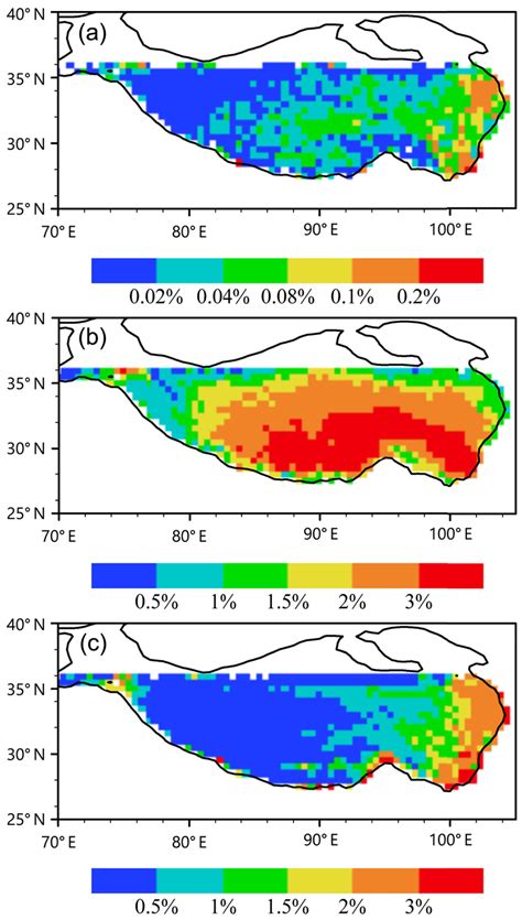 Frequency Distributions Of A Strong Deep Convection B Weak Deep