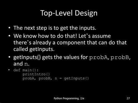 Python Programming An Introduction To Computer Science Ppt Download