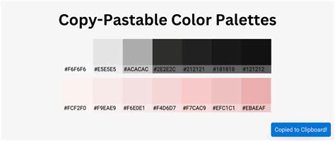 Create A Copy Pasteable Color Palette To Simplify Your Workflow 🚀 Dev