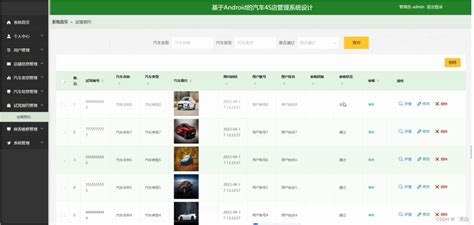 计算机毕业设计springboot基于android的汽车4s店管理系统设计6409n9【附源码】 Csdn博客