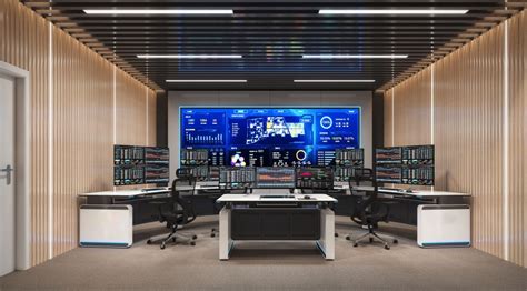 Multi User Workstation Console Facilitates Security Command Center