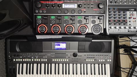 How To Use Boss Rc 505 Loop Station With Yamaha Keyboard First Steps