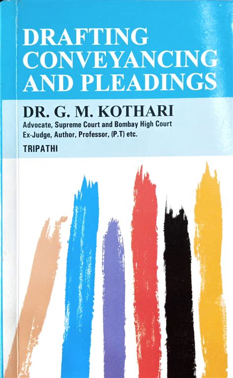 Drafting Conveyancing And Pleadings Pakistan Law House