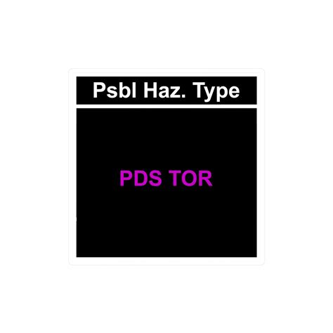 Pds Tor Vinyl Decal Helicity Designs Pds Tor Vinyl Decal Helicity Designs