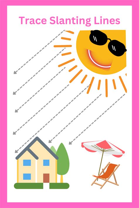 Slanting Line Worksheet Artofit
