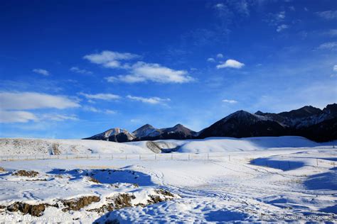 雪原摄影图自然风景旅游摄影摄影图库昵图网