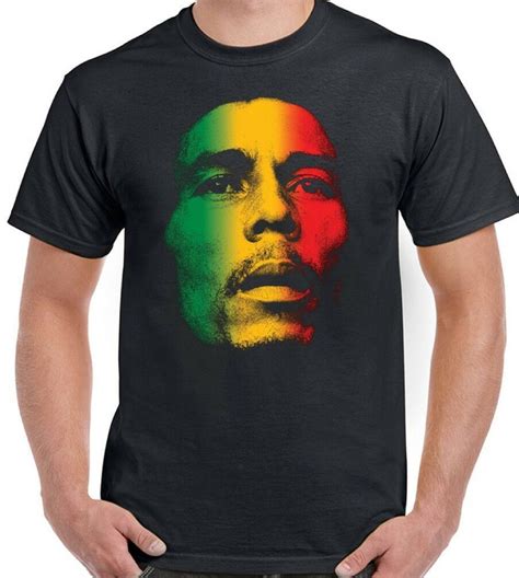 Regge T Shirt Multi Coloured Face Mens Reggae Jamaica Rasta Unisex Tee