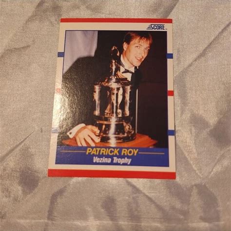 Other Score 199 Patrick Roy Vezina Trophy Hockey Card Poshmark