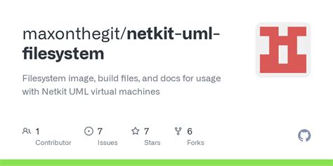 Github Maxonthegitnetkit Uml Filesystem Filesystem Image Build Files And Docs For Usage