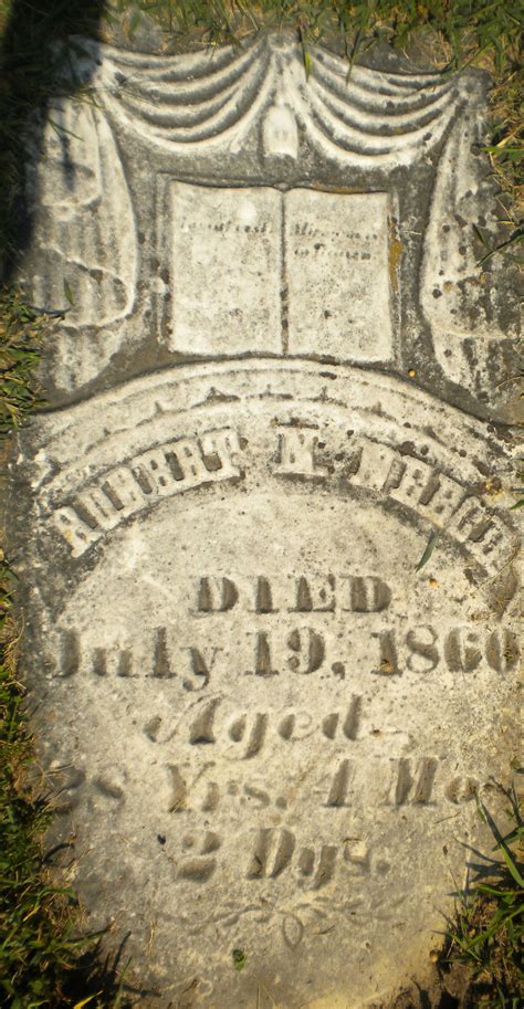 Robert Newton Neece 1832 1860 Find A Grave Memorial