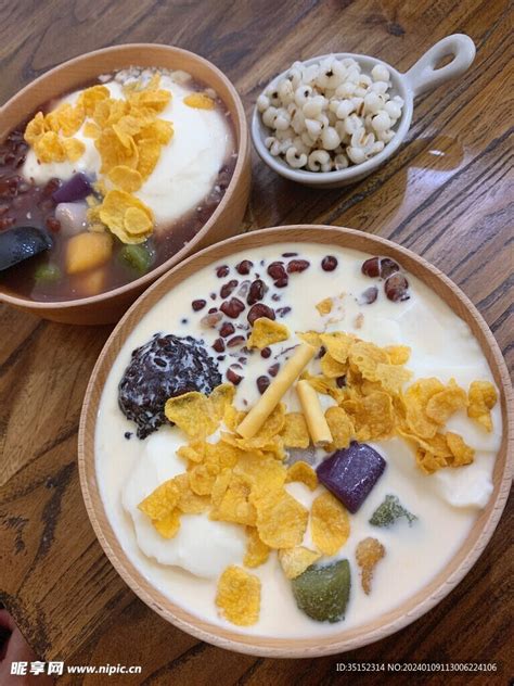 甜品豆花摄影图传统美食餐饮美食摄影图库昵图网