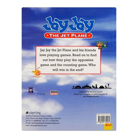 Sterling Publishers Jay Jay The Jet Plane Counting And Opposites Book