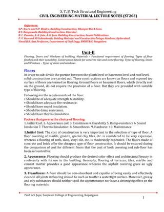 CEM Unit II Lecture Notes Pdf