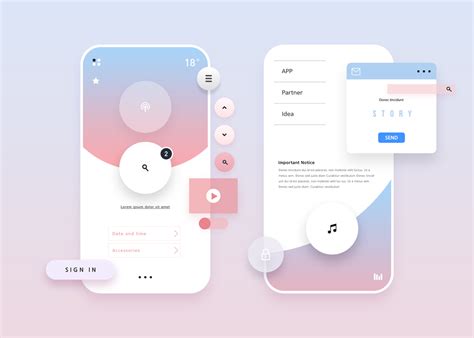 扁平app设计素材 扁平app设计图片 扁平app设计模板 设图网