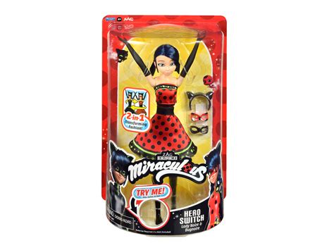 Hero Switch Lady Noire And Bugnoire ‐ Playmates Toys