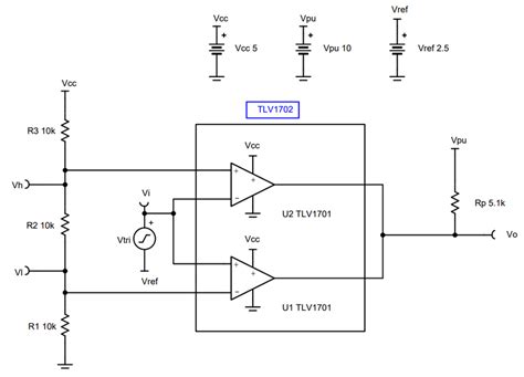 Comparator Principle Application And Difference With Op Amp
