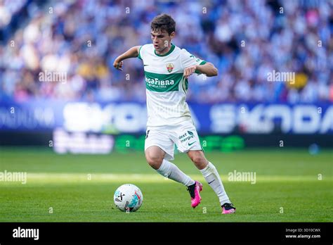Febas Of Elche Cf During The La Liga Ea Sports Match Between Rcd