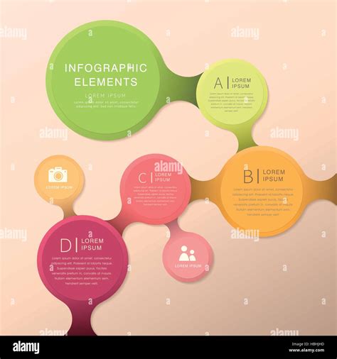 Modern Vector Abstract Flow Chart Infographic Elements Stock Vector Image Art Alamy