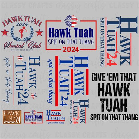 Hawk Tuah 30x24 Premade Gang Sheet Classy Crafts