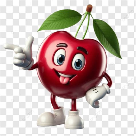 벡터 아트에서 엄지손가락을 치켜드는 쾌활한 체리 만화 캐릭터 엄지손가락을 치켜세우는 명랑한 체리 만화 캐릭터 벡터 아트 쾌활한 Png 일러스트 및 이미지 에 대한 무료