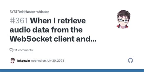 When I Retrieve Audio Data From The Websocket Client And Process It