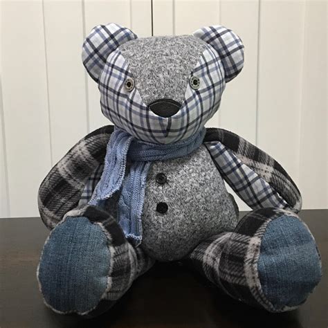 Memory Bears Made With Loved Ones Clothing Etsy