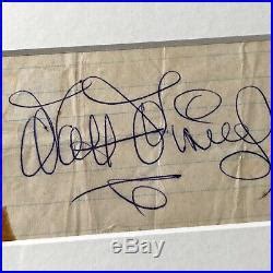 Walt Disney Jsa Loa Phil Sears Original Autograph Signature Signed