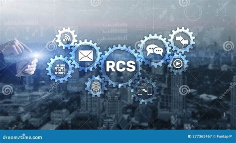 Rcs Rich Communication Services Stock Illustration Illustration Of Innovation Objective
