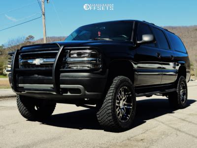 2002 Chevrolet Suburban 1500 Wheel Offset Aggressive 1 Outside