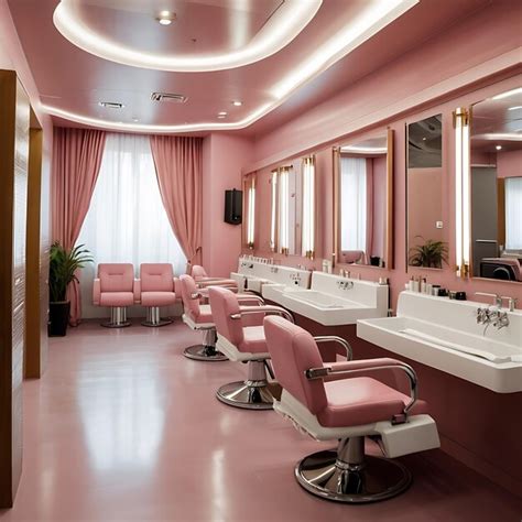 Gloriousness And Spa Salon Inside Premium Ai Generated Image