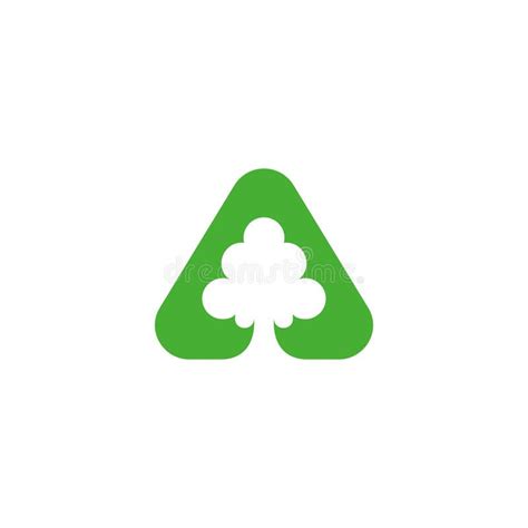 Green Tree Triangle Simple Geometric Symbol Vector Stock Vector Green Tree Triangle Simple Geometric Symbol Vector Stock Vector