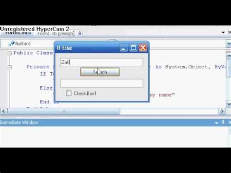 Visual Basic Tutorials Four If Else Statements YouTube