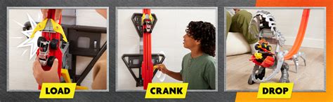 Monster Jam Thunderroarus Drop Playset With Exclusive