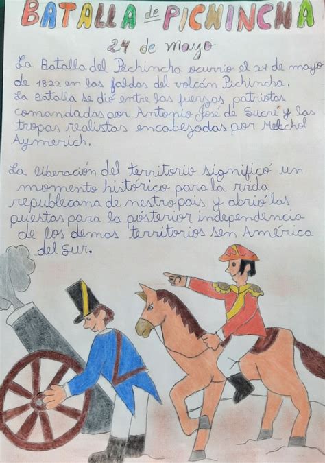 24 De Mayo Batalla De Pichincha En 2025 Animes Para Dibujar Faciles