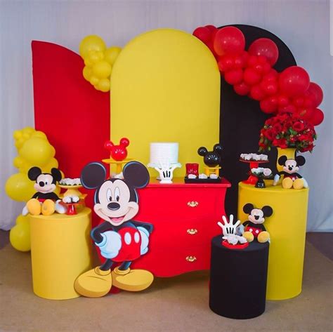 Pin Em Mickey Mouse Birthday Decorations