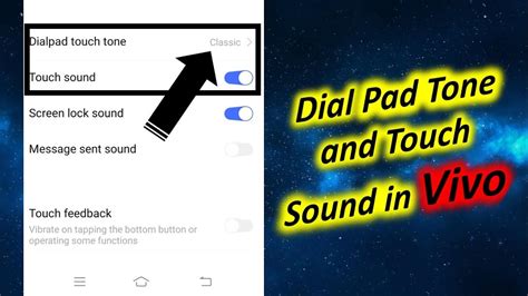 Turn Off Dial Pad Tone And Touch Sound In Vivo YouTube