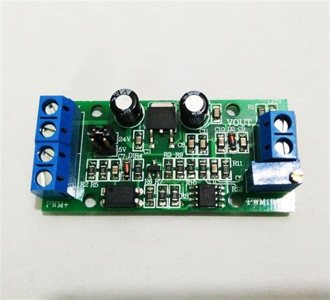 PMW To Voltage Signal Converter KHZ PWM To V V Converter Module Adjustable Pwm To