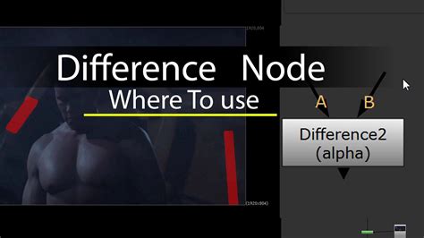 Difference Node In Nuke Youtube