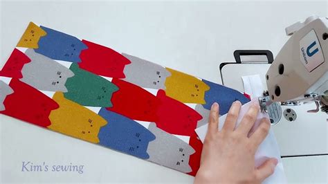 쉽고 빠르게 파우치 만드는 법이 방법은 간단 합니다 김씨네 재봉틀 Youtube
