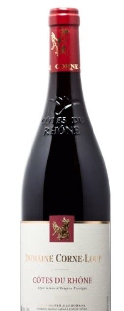 The Wine And Cheese Place Domaine Corne Loup Cotes Du Rhone Rouge